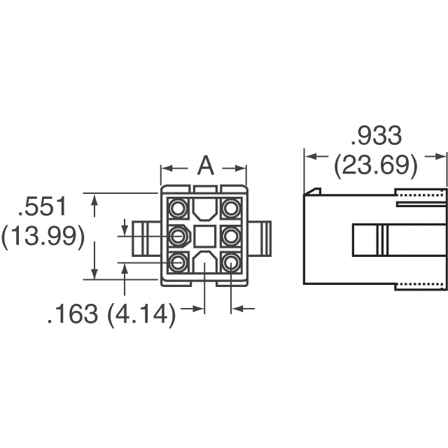 172161-1 TE Connectivity AMP Connectors | Connectors, Interconnects | DigiKey